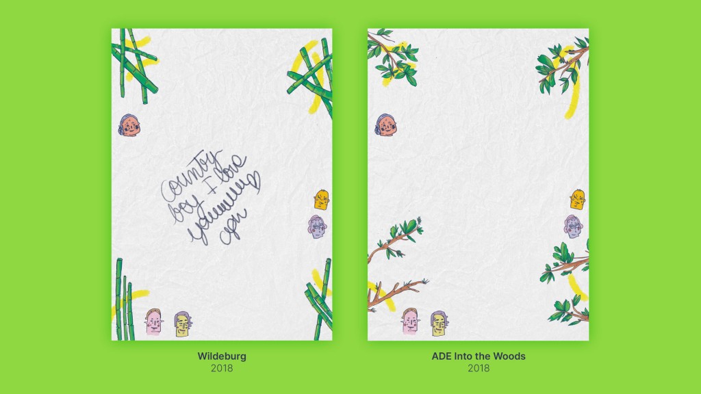 Fanpost(cards) - De Bloemejes Buiten - Morgane Lambert - Amsterdam