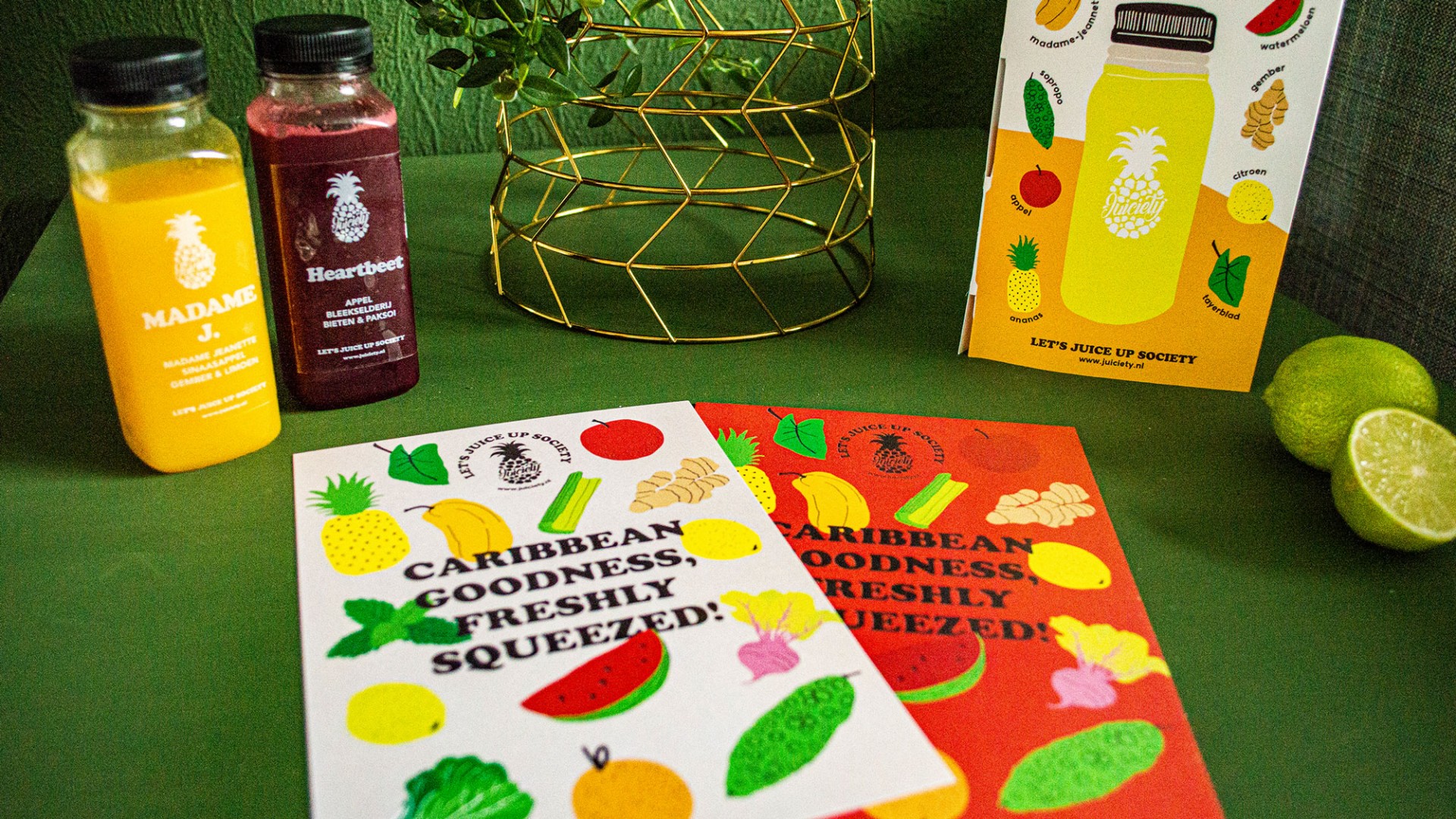 Juiciety - POS materials - Morgane Lambert - Amsterdam
