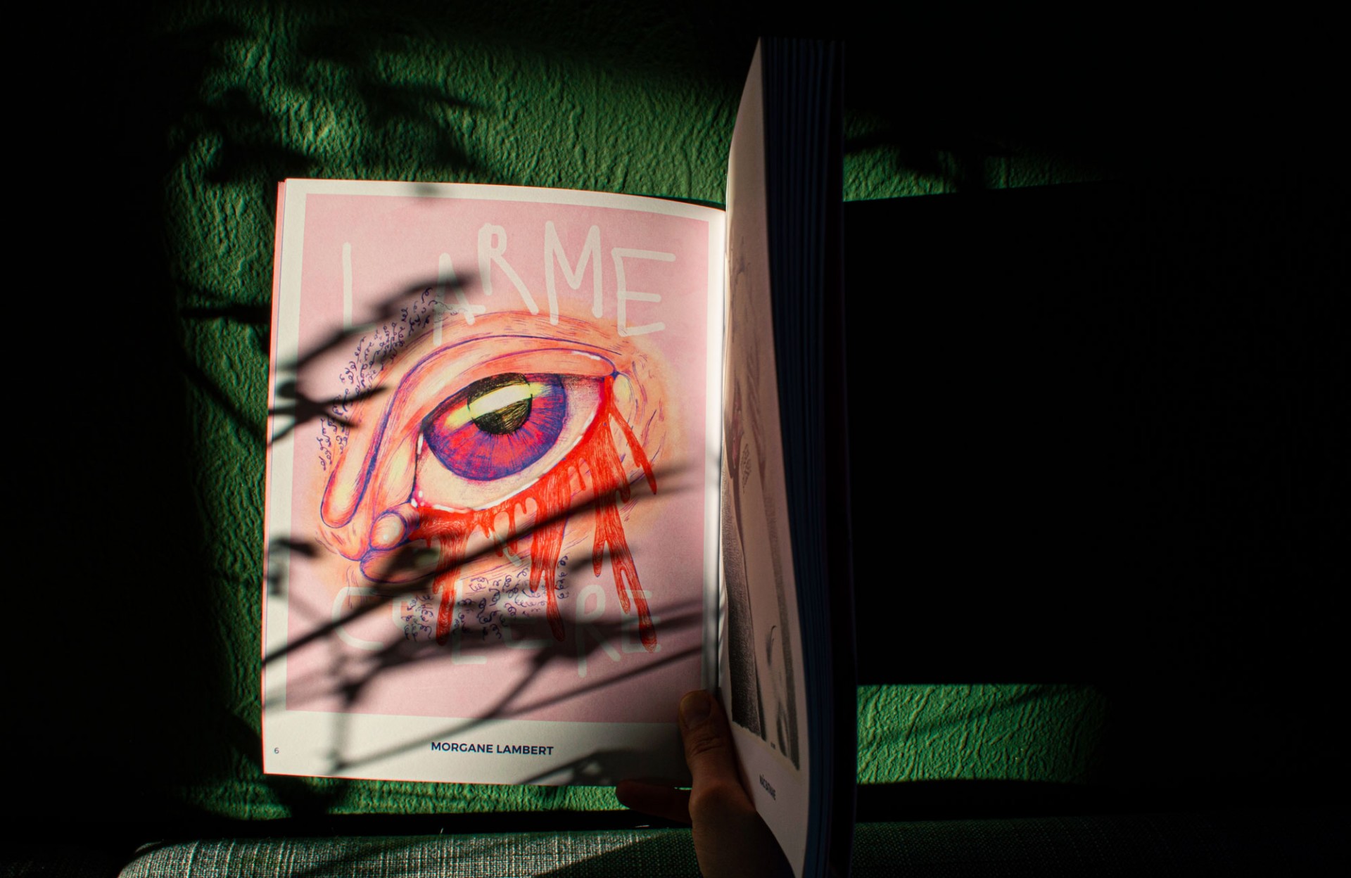 Morgane Lambert — L arme Colère - Editorial Illustration - Morgane ...